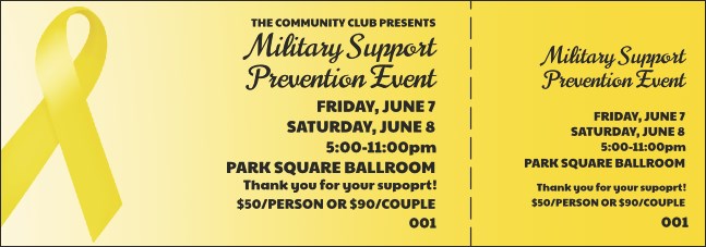 Fundraiser Tickets | Fundraiser Ticket Templates | Eventgroove