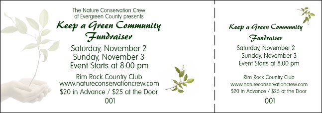 Fundraiser Tickets | Fundraiser Ticket Templates | Eventgroove