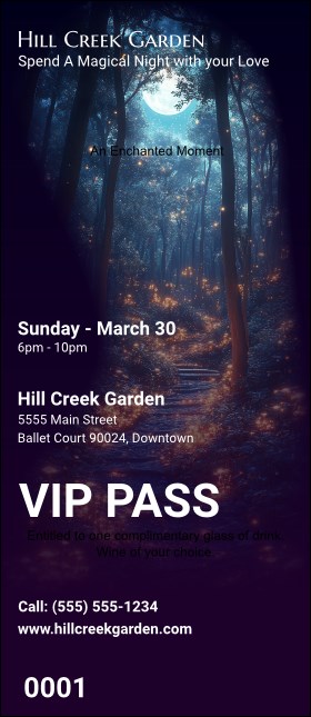VIP Pass Templates | Custom VIP Passes | VIP Pass Printing
