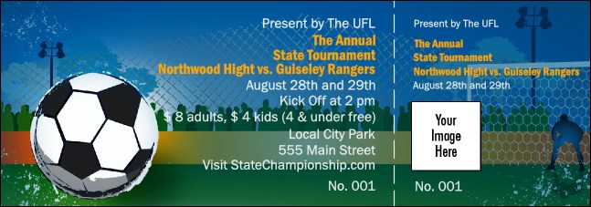 Sports Ticket Templates | Ticket Printing | Eventgroove