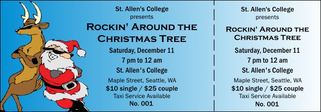 Budget Color Event Tickets | Fast Custom Ticket Printing