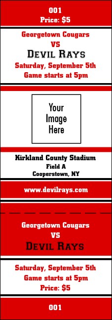 Sports Ticket Templates | Ticket Printing | Eventgroove