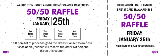 50-50 Raffle Tickets | 50-50 Raffle Ticket Printing | Eventgroove
