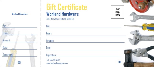 Gift Certificate Templates | Eventgroove