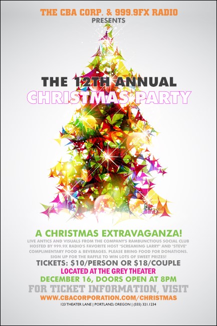 Prism Tree Christmas Event Kit | Eventgroove