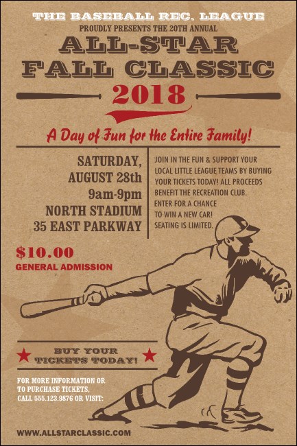 Customizable Baseball Posters | Baseball Posters for Games