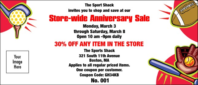Print Custom Coupons | Coupon Printing Services | Eventgroove