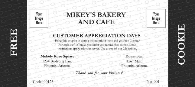 Print Custom Coupons | Coupon Printing Services | Eventgroove