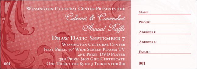 Fundraiser Raffle Tickets | Eventgroove