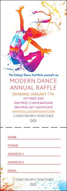 Raffle Ticket Designs | Raffle Ticket Printing | Eventgroove