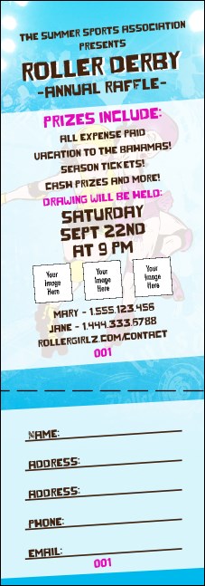 Custom Sports Raffle Tickets | Eventgroove