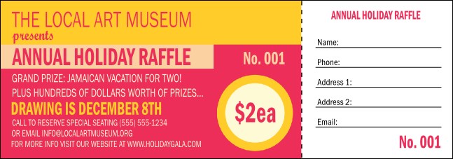 Printable Raffle Tickets | Raffle Ticket Templates