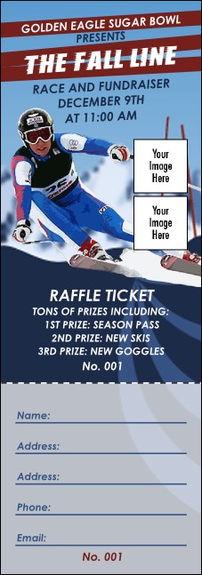 Custom Sports Raffle Tickets | Low Cost + Fast Turn Around