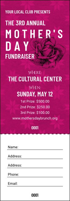 Raffle Ticket Maker | Design Your Own Raffle Tickets Online