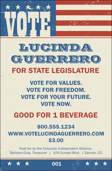 Drink Tickets | Drink Ticket Template | Eventgroove