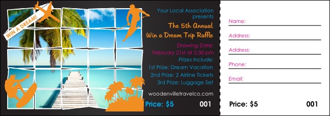 Fundraiser Raffle Tickets | Eventgroove