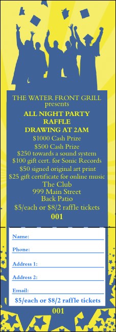 Raffle Ticket Templates for Fundraisers | Eventgroove