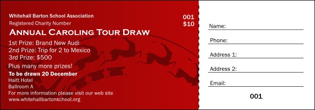 Order Custom Raffle Tickets Online For Fundraising Success