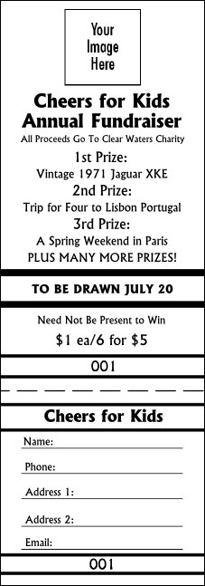 50-50 Raffle Ticket Designs for a Cash Raffle | Eventgroove