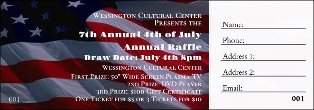 Fundraiser Raffle Tickets | Eventgroove