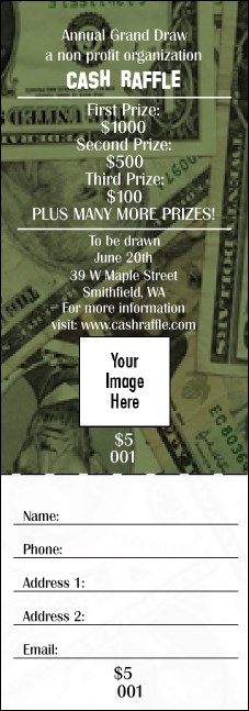 50-50 Raffle Ticket Designs for a Cash Raffle | Eventgroove