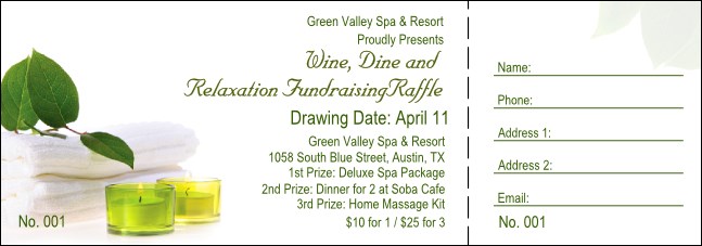 Order Custom Raffle Tickets Online For Fundraising Success