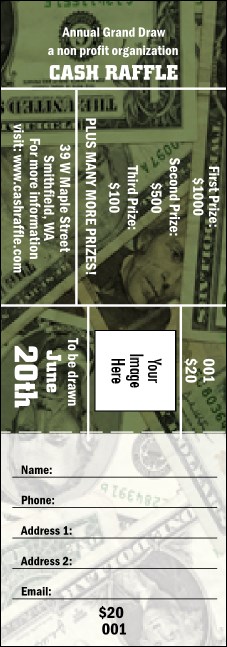 50-50 Raffle Tickets | 50-50 Raffle Ticket Printing | Eventgroove