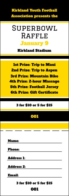 Baseball Raffle Tickets | Baseball Raffle Ticket Templates | Eventgroove