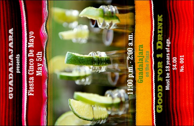 Drink Tickets | Drink Ticket Template | Eventgroove