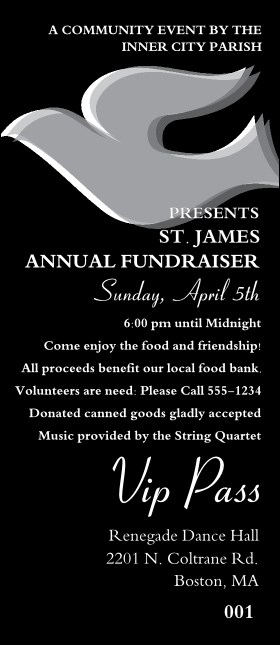 VIP Pass Template | Custom VIP Passes | Eventgroove