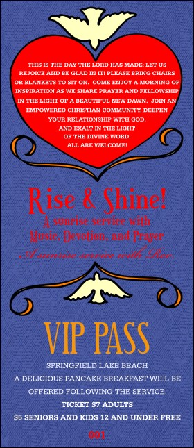 VIP Pass Template | Custom VIP Passes | Eventgroove