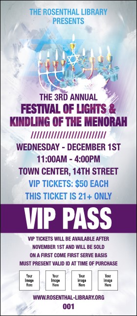 VIP Pass Template | Custom VIP Passes | Eventgroove