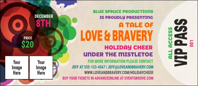 Design Your Own VIP Pass | Eventgroove