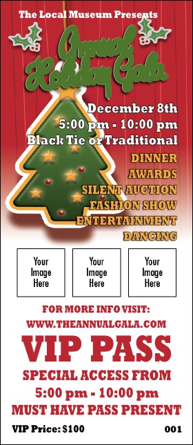 VIP Pass Template | Custom VIP Passes | Eventgroove