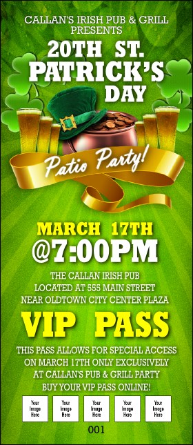 VIP Pass Template | Custom VIP Passes | Eventgroove