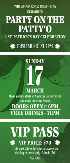 VIP Pass Template | Custom VIP Passes | Eventgroove