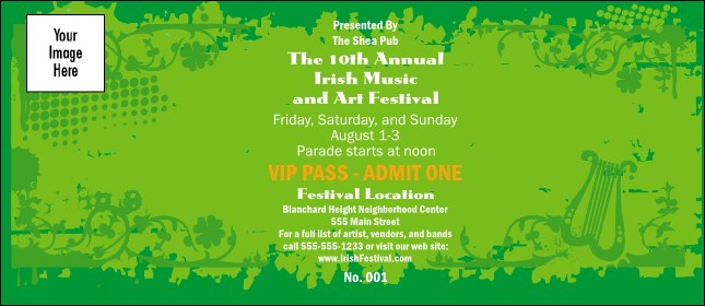 VIP Pass Template | Custom VIP Passes | Eventgroove