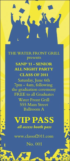 VIP Pass Template | Custom VIP Passes | Eventgroove