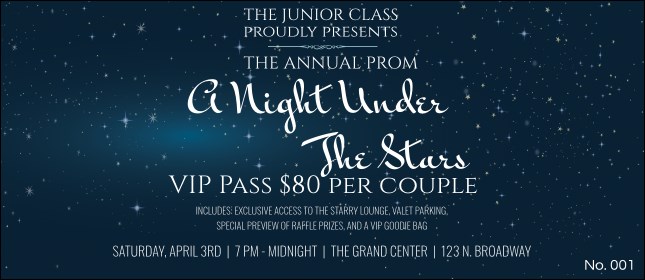 VIP Pass Designs | Design Your Own VIP Pass | Eventgroove