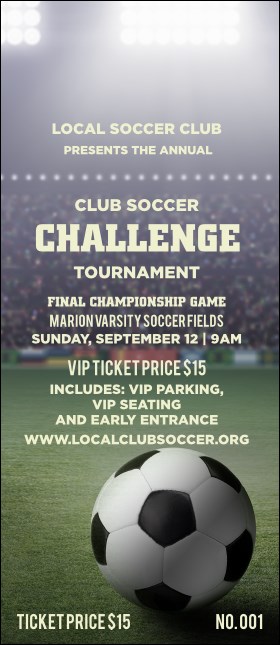 Sports VIP Pass Templates | Eventgroove