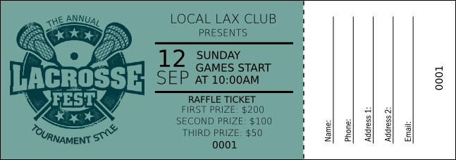 Sports Raffle Tickets | Eventgroove
