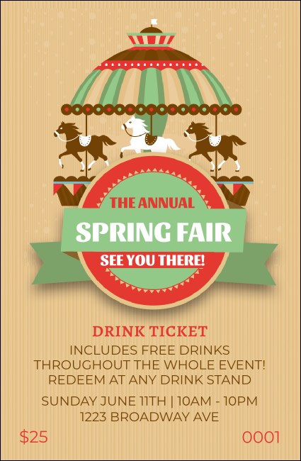 Drink Ticket Designs | Drink Ticket Printing | Eventgroove