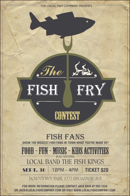 Fish Fry Event Kit Event Kit | Eventgroove
