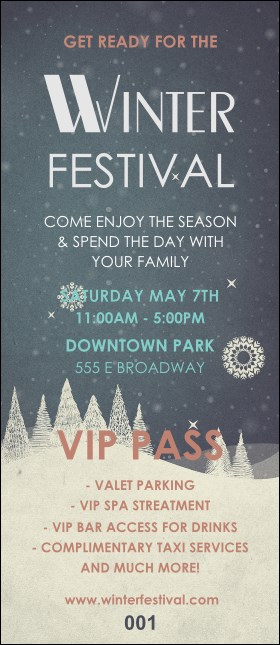VIP Pass Template | Custom VIP Passes | Eventgroove