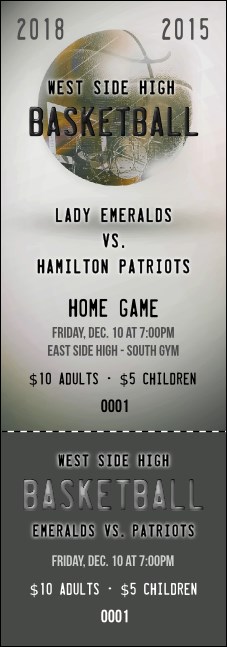 Sports Ticket Templates | Ticket Printing | Eventgroove