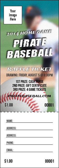 Custom Raffle Tickets for Baseball Fundraisers | Eventgroove