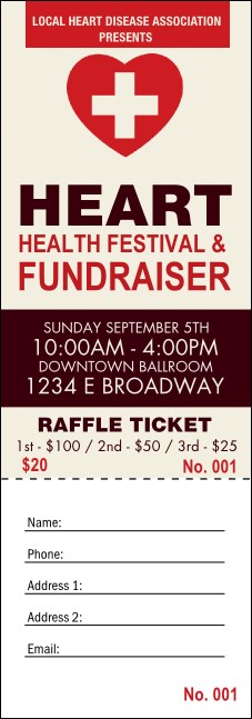 Fundraiser Raffle Tickets | Eventgroove
