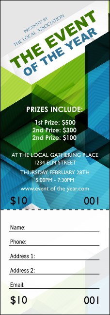 50-50 Raffle Tickets | Eventgroove