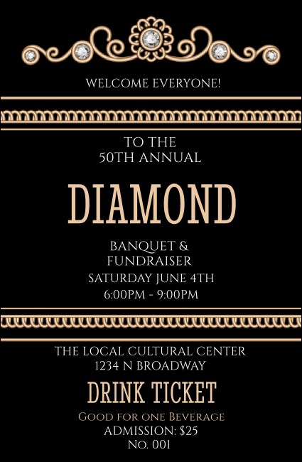 Drink Ticket Designs | Drink Ticket Printing | Eventgroove